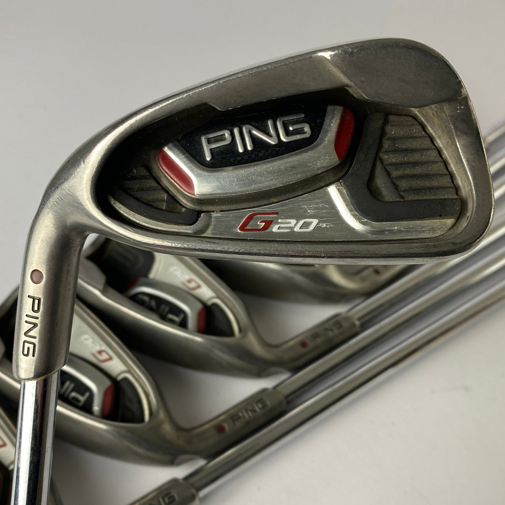 Ping G20 Irons 4-PW - Left Handed (+1.25") – Fairway Finds